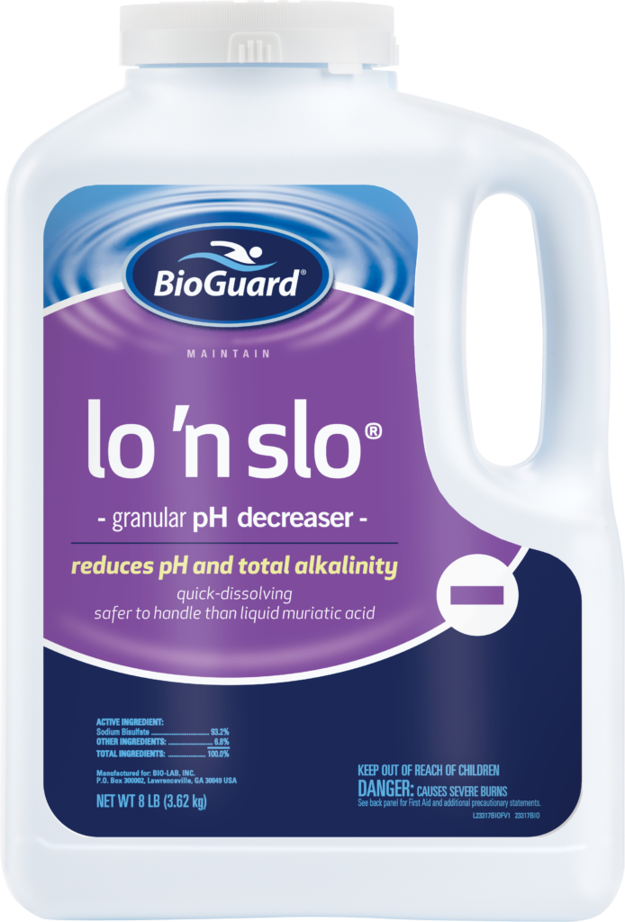 BioGuard Lo 'N Slo -8# Jug - Palmer Pool Sales