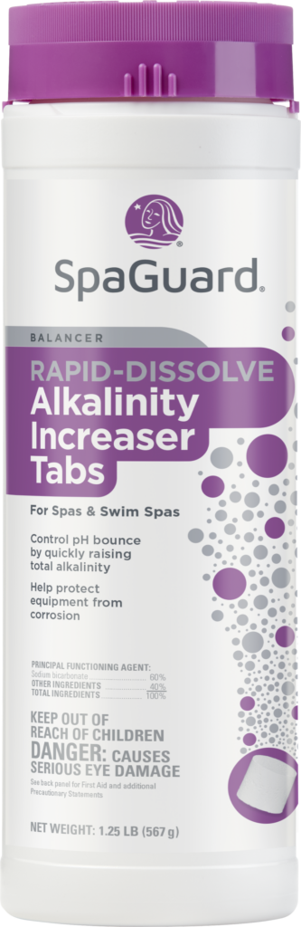 SpaGuard® Rapid-Dissolve Alkalinity Increaser Tabs 1.25# Bottle ...