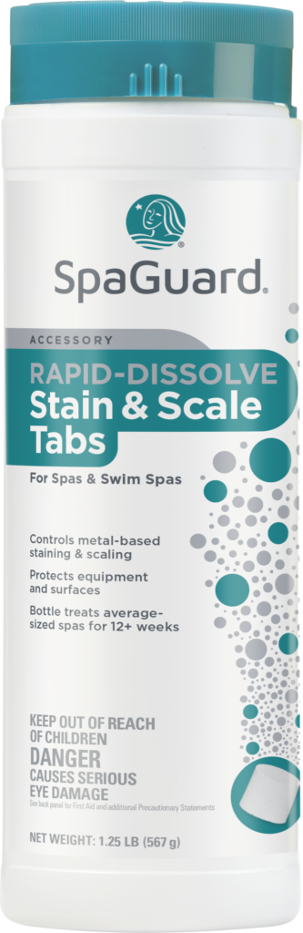 SpaGuard® Rapid-Dissolve Stain & Scale Tabs 1.25# Bottle - Palmer Pool ...